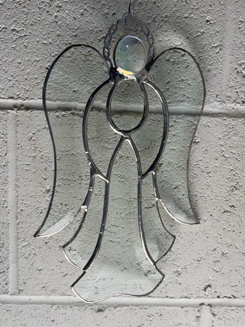 Stained Glass Angel (eve) - Etsy