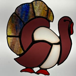 Stained Glass Medium Size Turkey - Etsy