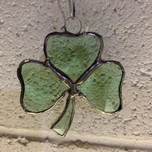 Stained Glass Shamrock - Etsy