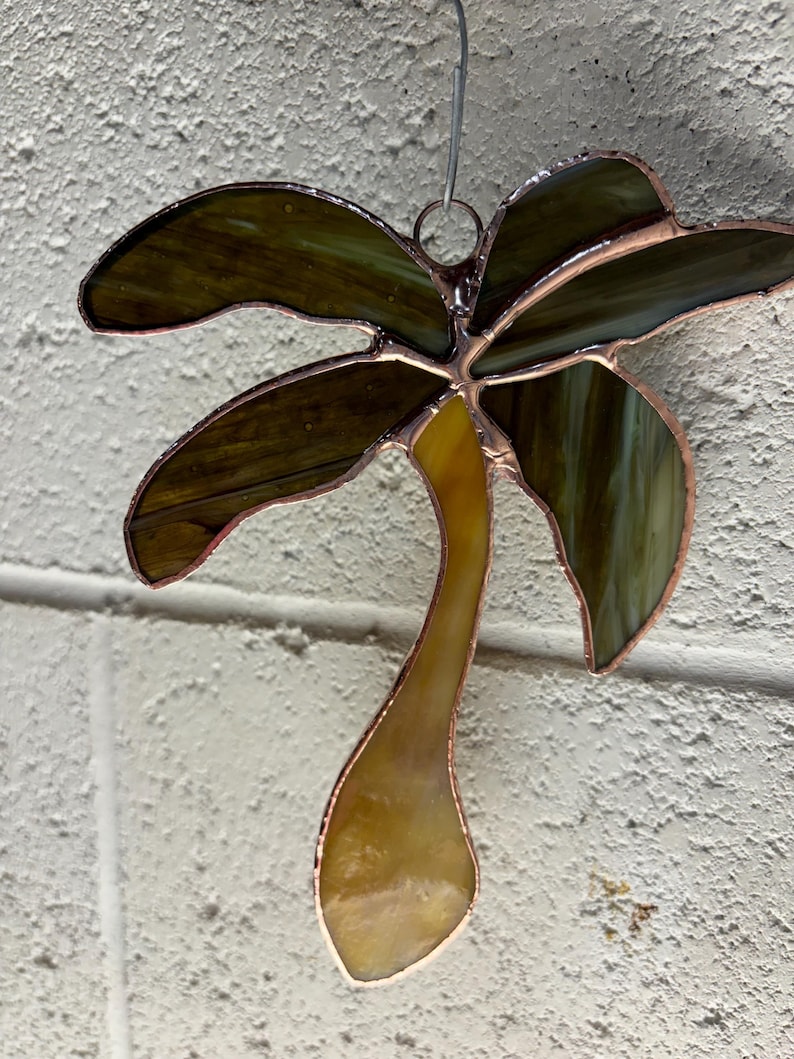 Stained Glass Palm Tree - Etsy
