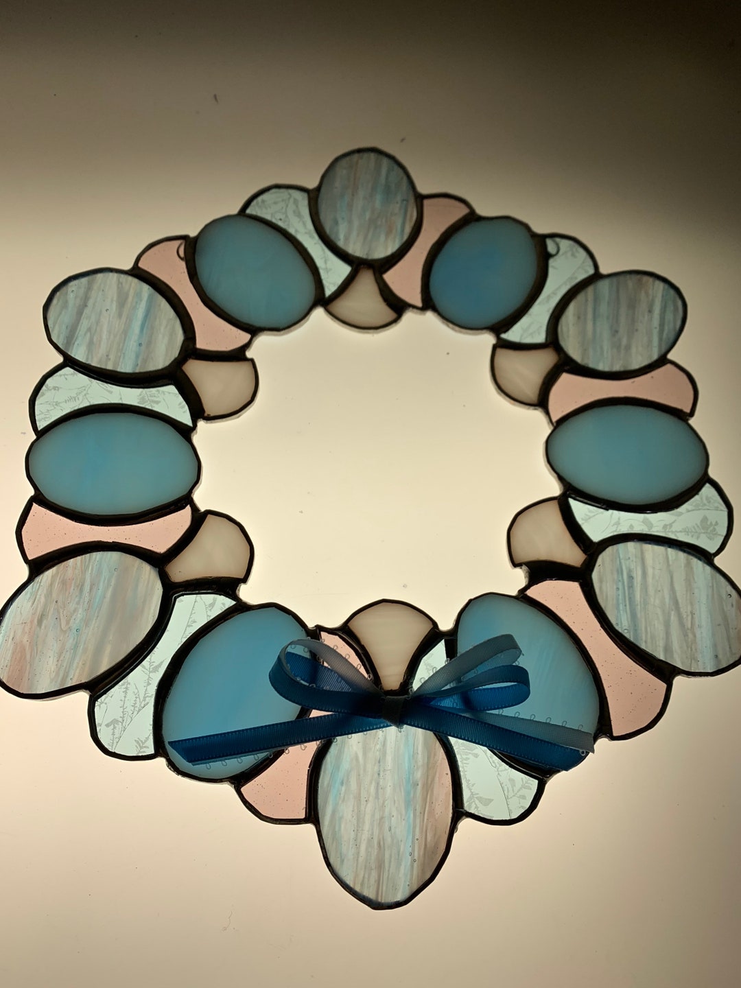 Stained Glass Wreath - Etsy