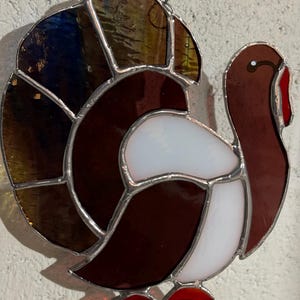 Stained Glass Medium Size Turkey - Etsy