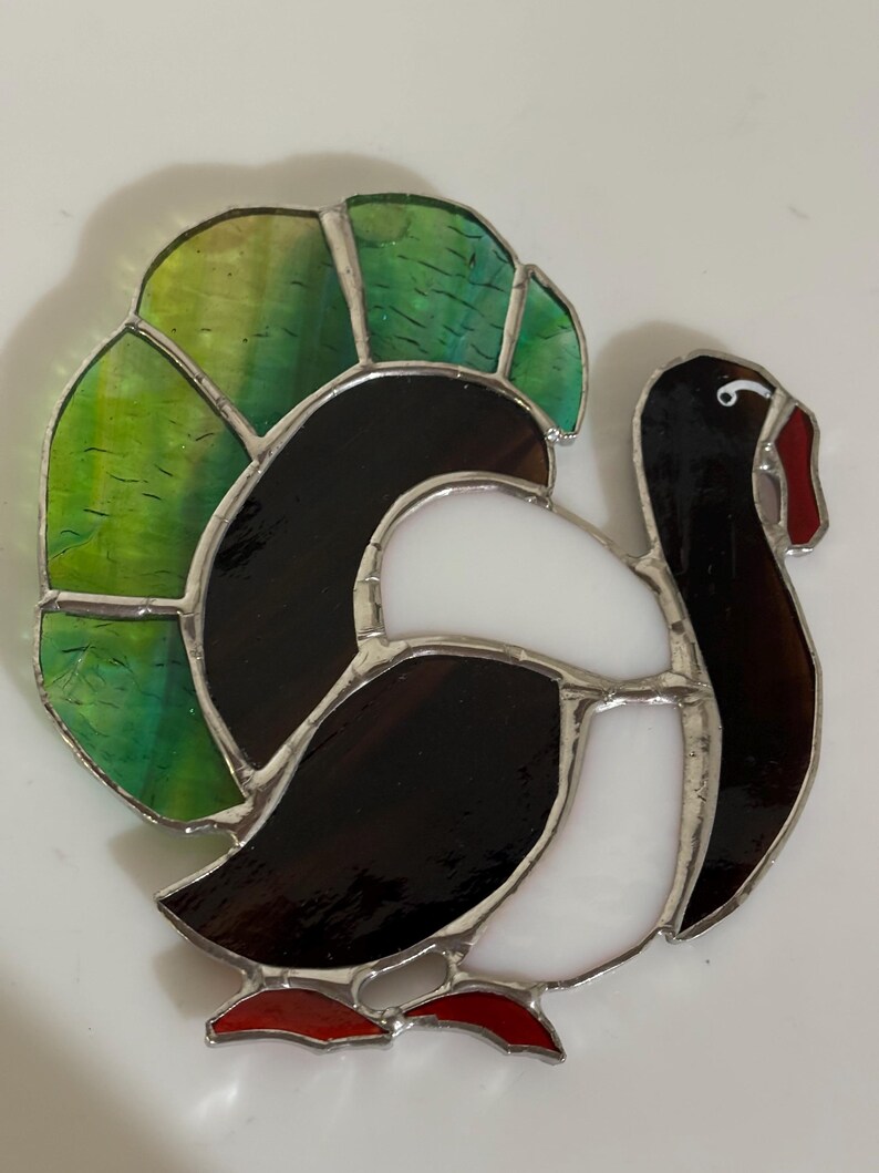 Stained Glass Medium Size Turkey - Etsy