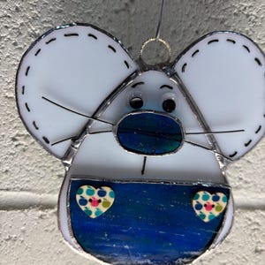 Stained Glass Mice - Etsy