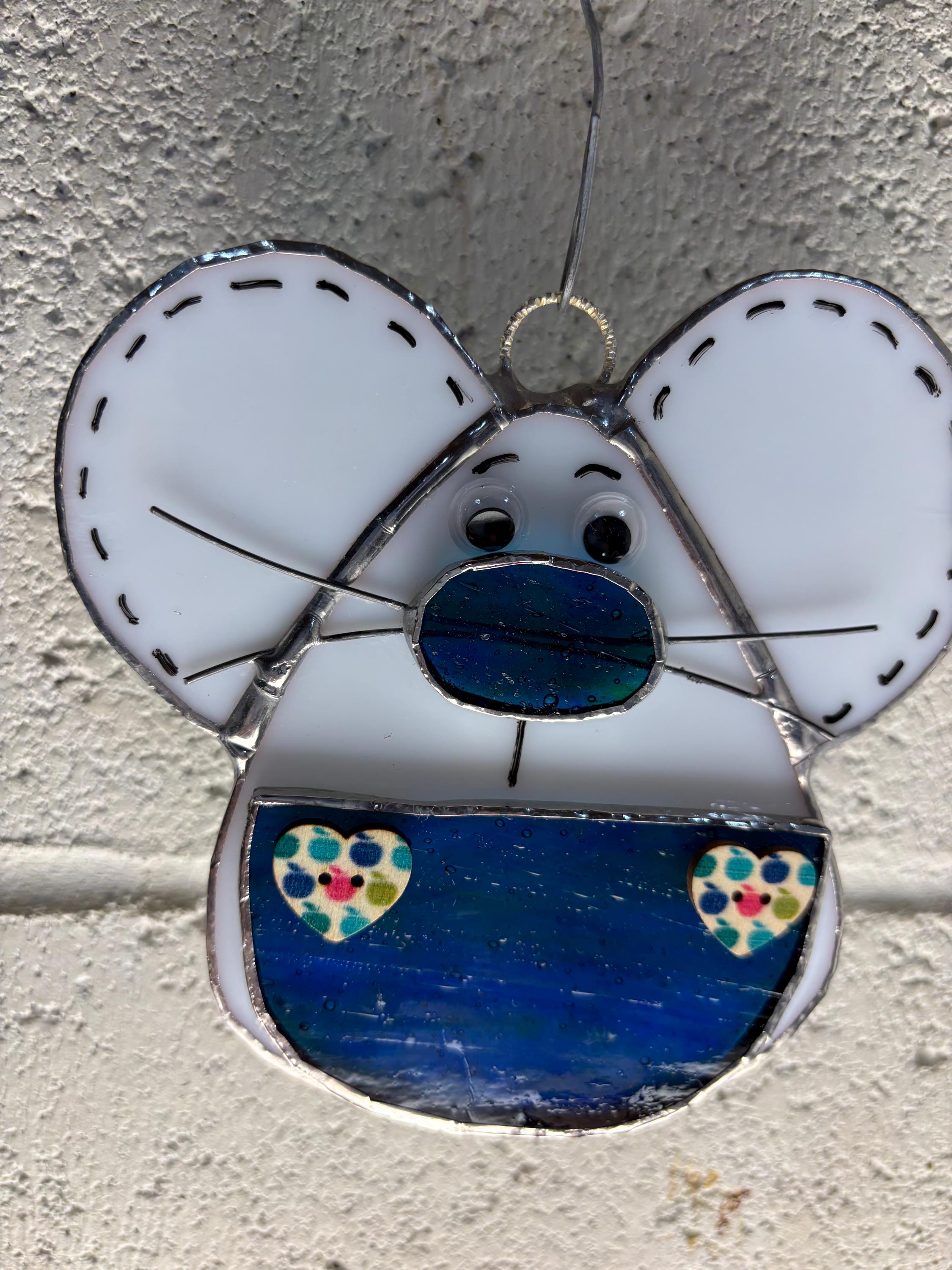 Stained Glass Mice - Etsy