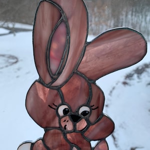 Stained Glass Bunny - Etsy
