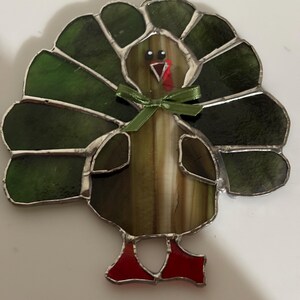 Stained Glass Turkey - Etsy