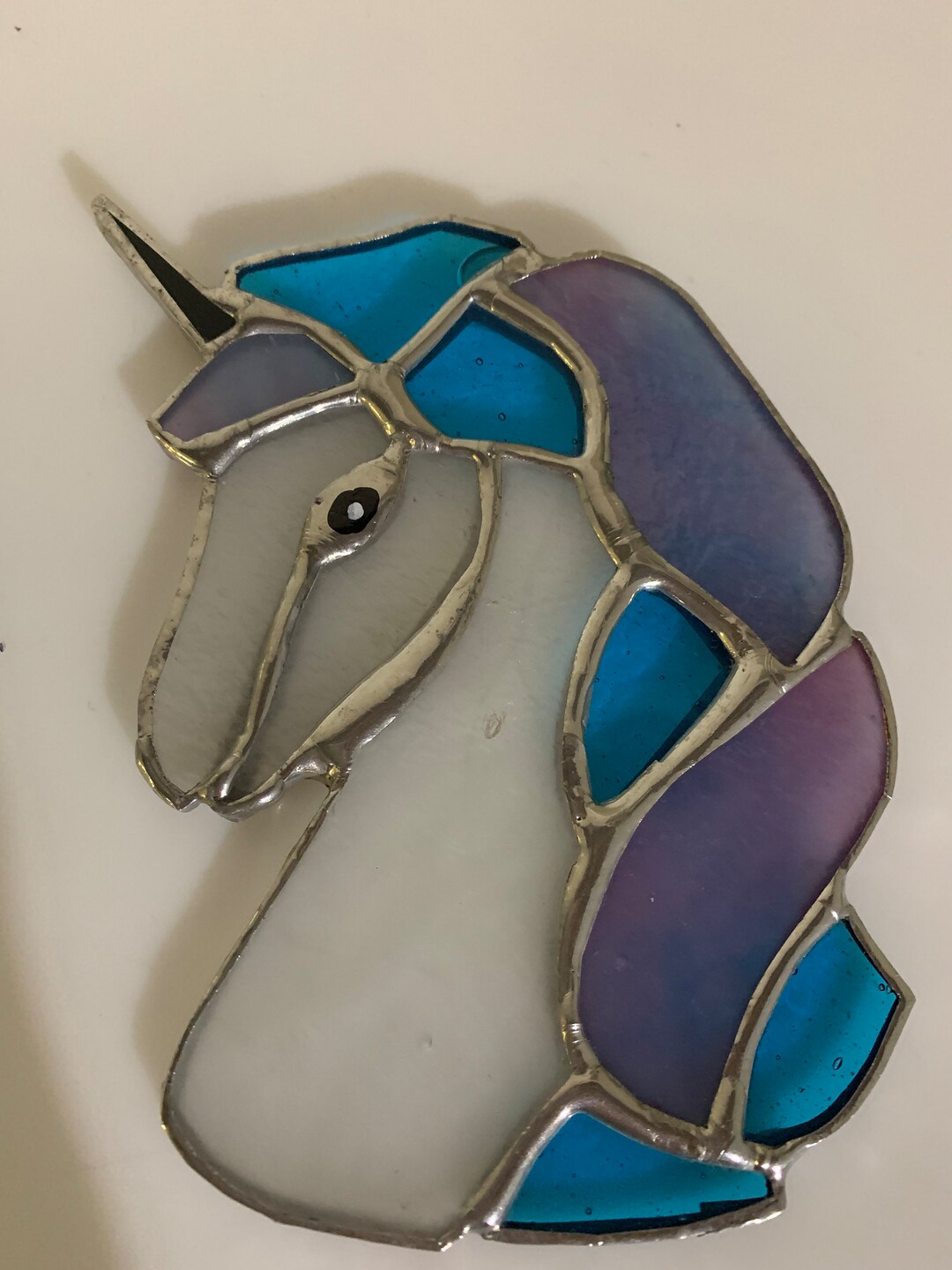 Stained Glass Unicorn - Etsy