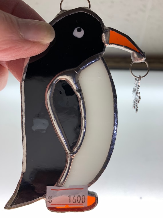 Stained Glass Penguin - Etsy
