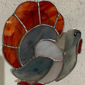 Stained Glass Medium Size Turkey - Etsy