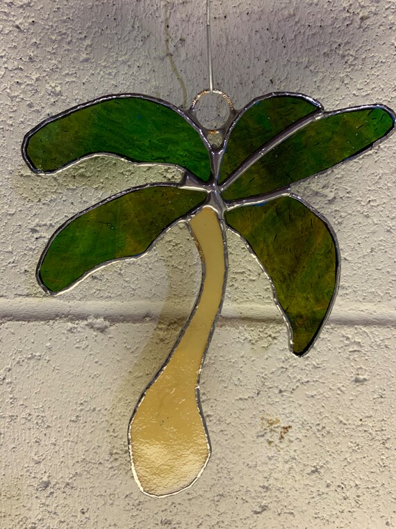 Stained Glass Palm Tree - Etsy