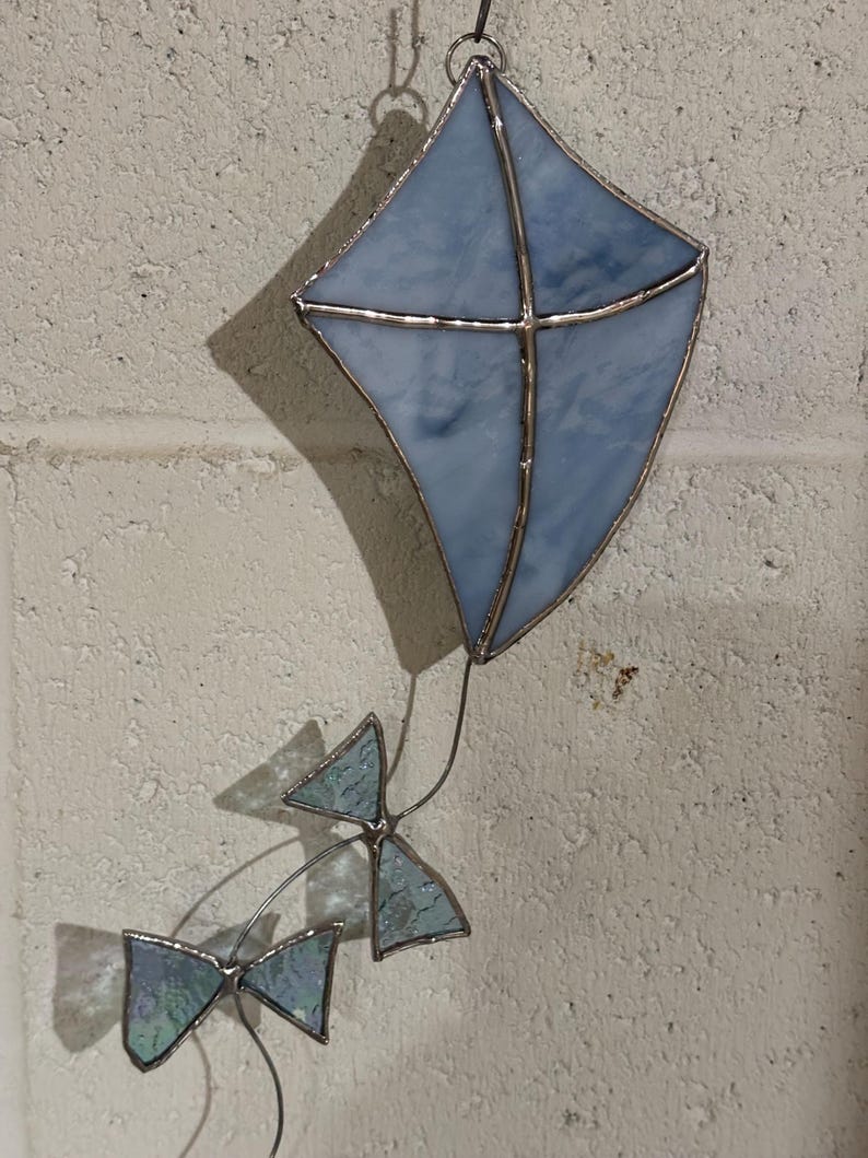 Stained Glass Kite - Etsy