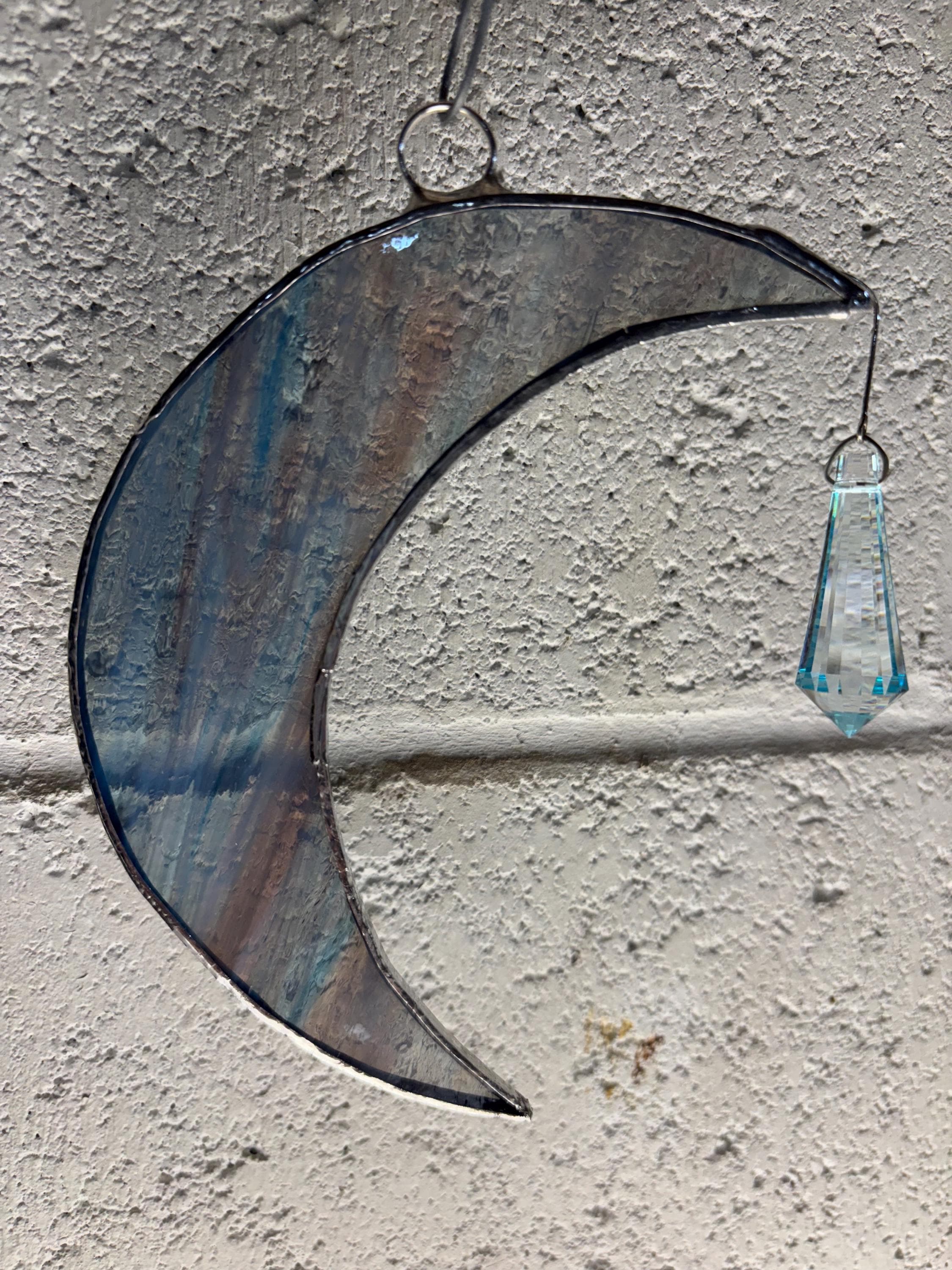 Stained Glass Moon - Etsy