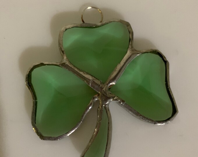 Stained Glass Shamrock - Etsy