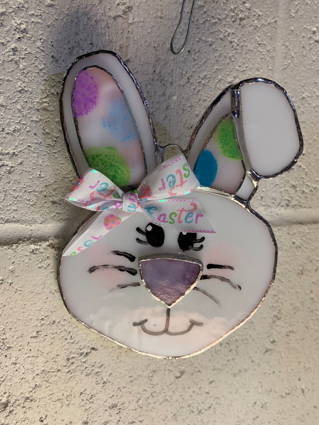 Stained Glass Bunny - Etsy