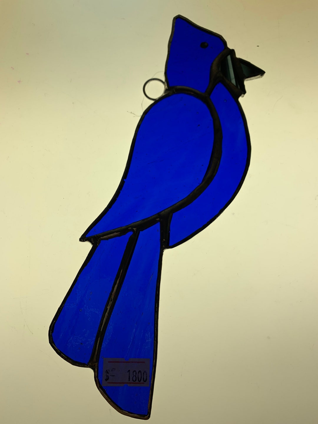 Stained Glass Blue Jay - Etsy