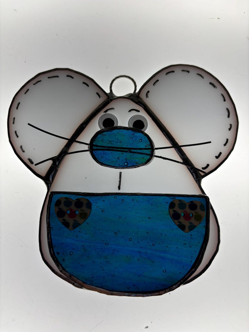 Stained Glass Mice - Etsy