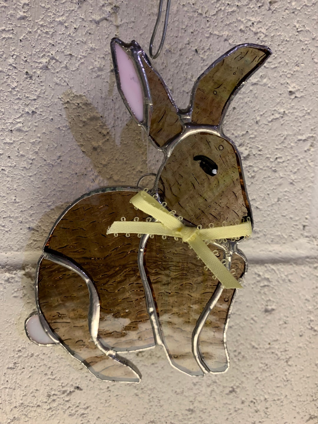Stained Glass Bunny - Etsy