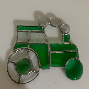 Stained Glass Tractor - Etsy