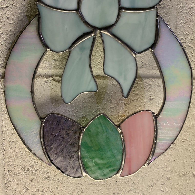 Stained Glass Wreath - Etsy