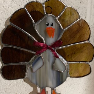 Stained Glass Turkey - Etsy