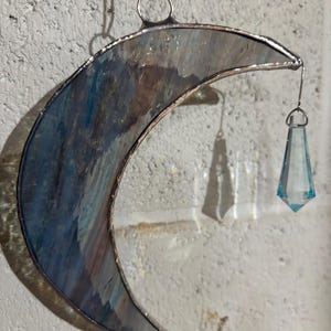 Stained Glass Moon - Etsy