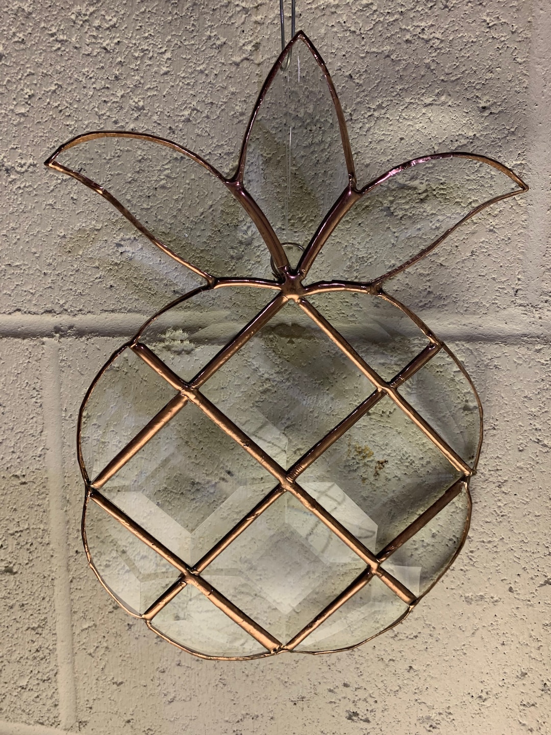 Stained Glass Pineapple - Etsy