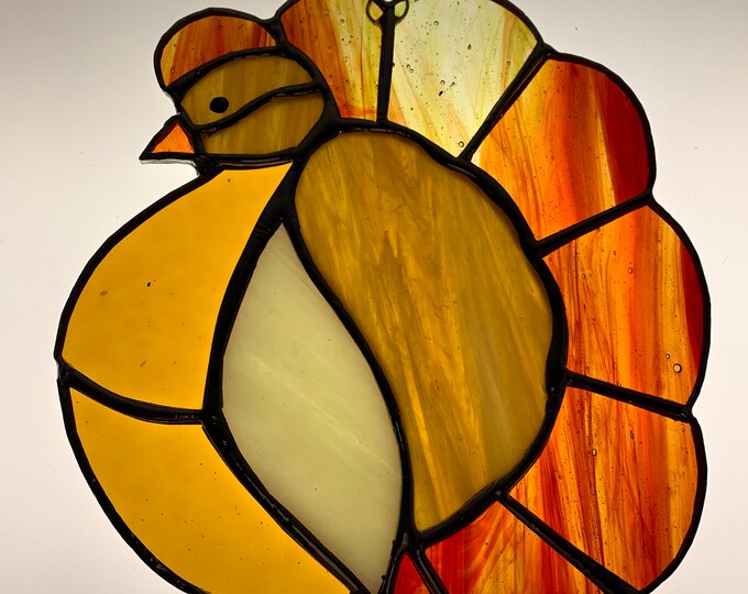 Stained Glass Turkey - Etsy
