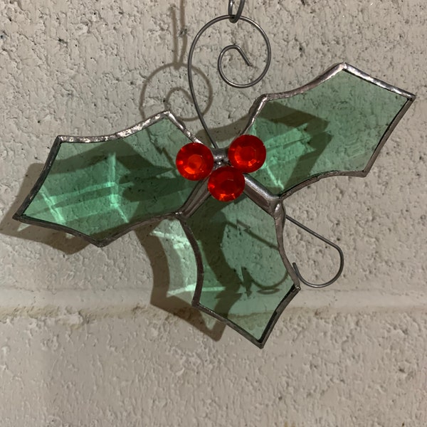 Stained Glass Holly - Etsy