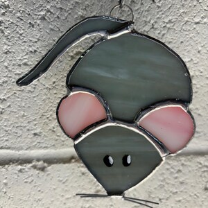 Stained Glass Mouse - Etsy