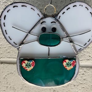 Stained Glass Mice - Etsy
