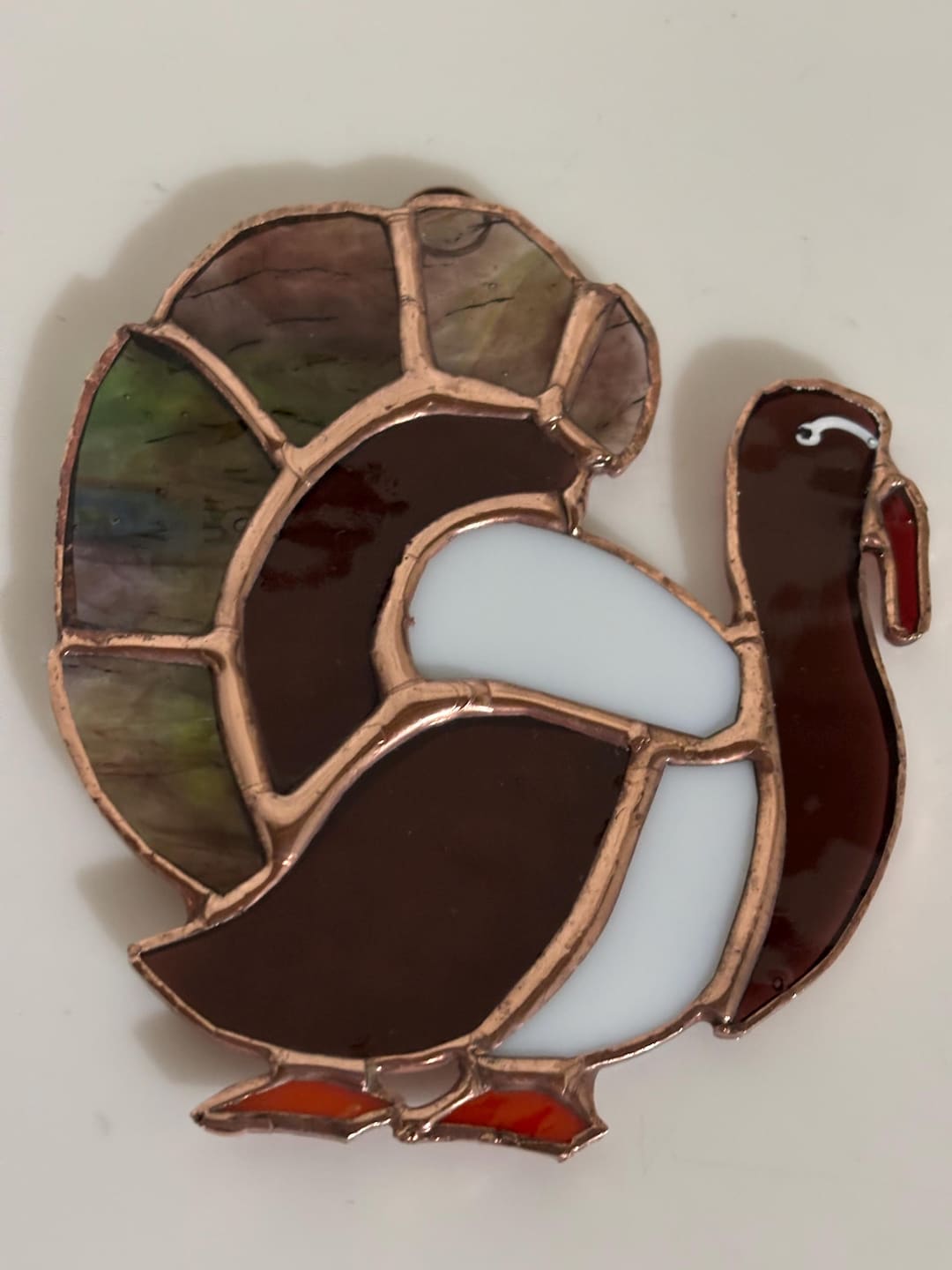 Small Stained Glass Turkey - Etsy