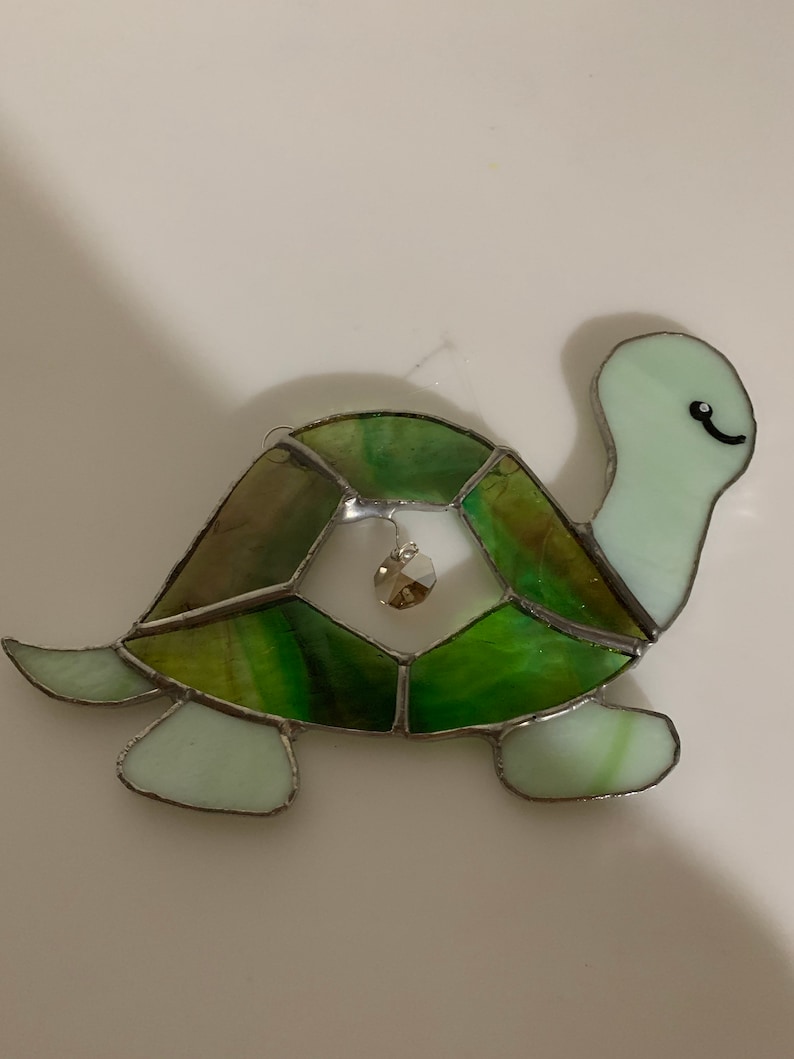 Stained Glass Turtle - Etsy