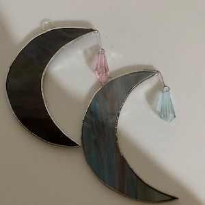 Stained Glass Moon - Etsy