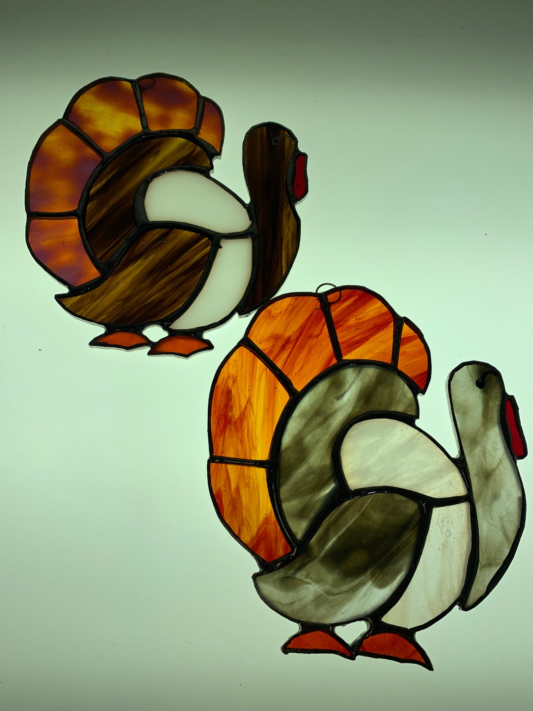 Stained Glass Medium Size Turkey - Etsy