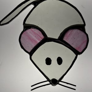 Stained Glass Mouse - Etsy