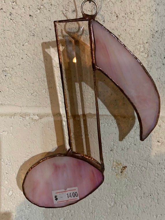 Stained Glass Music Note - Etsy