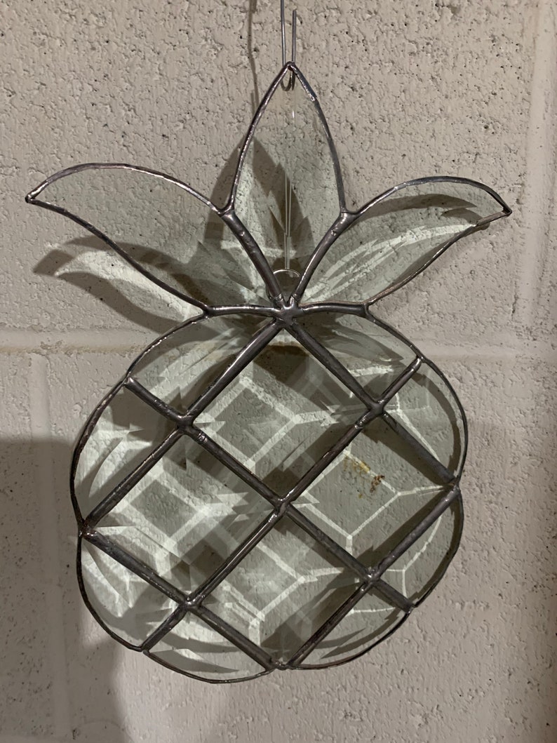 Stained Glass Pineapple - Etsy