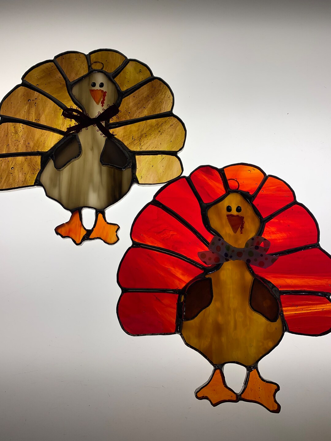 Stained Glass Turkey - Etsy
