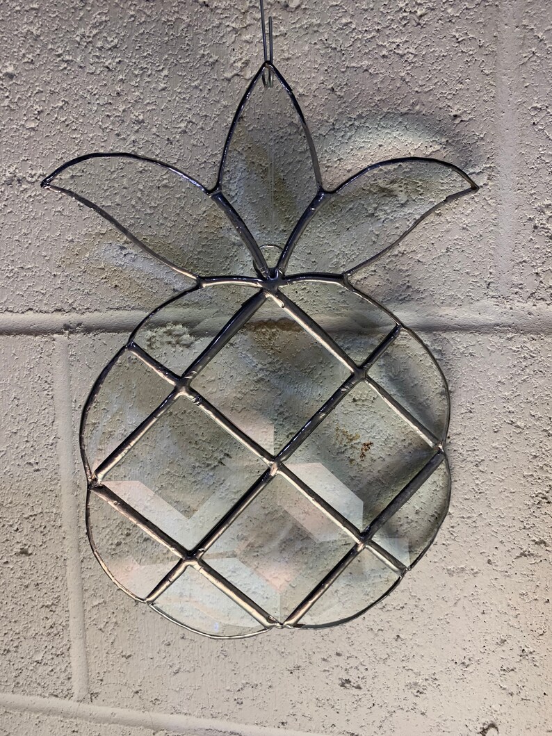 Stained Glass Pineapple - Etsy