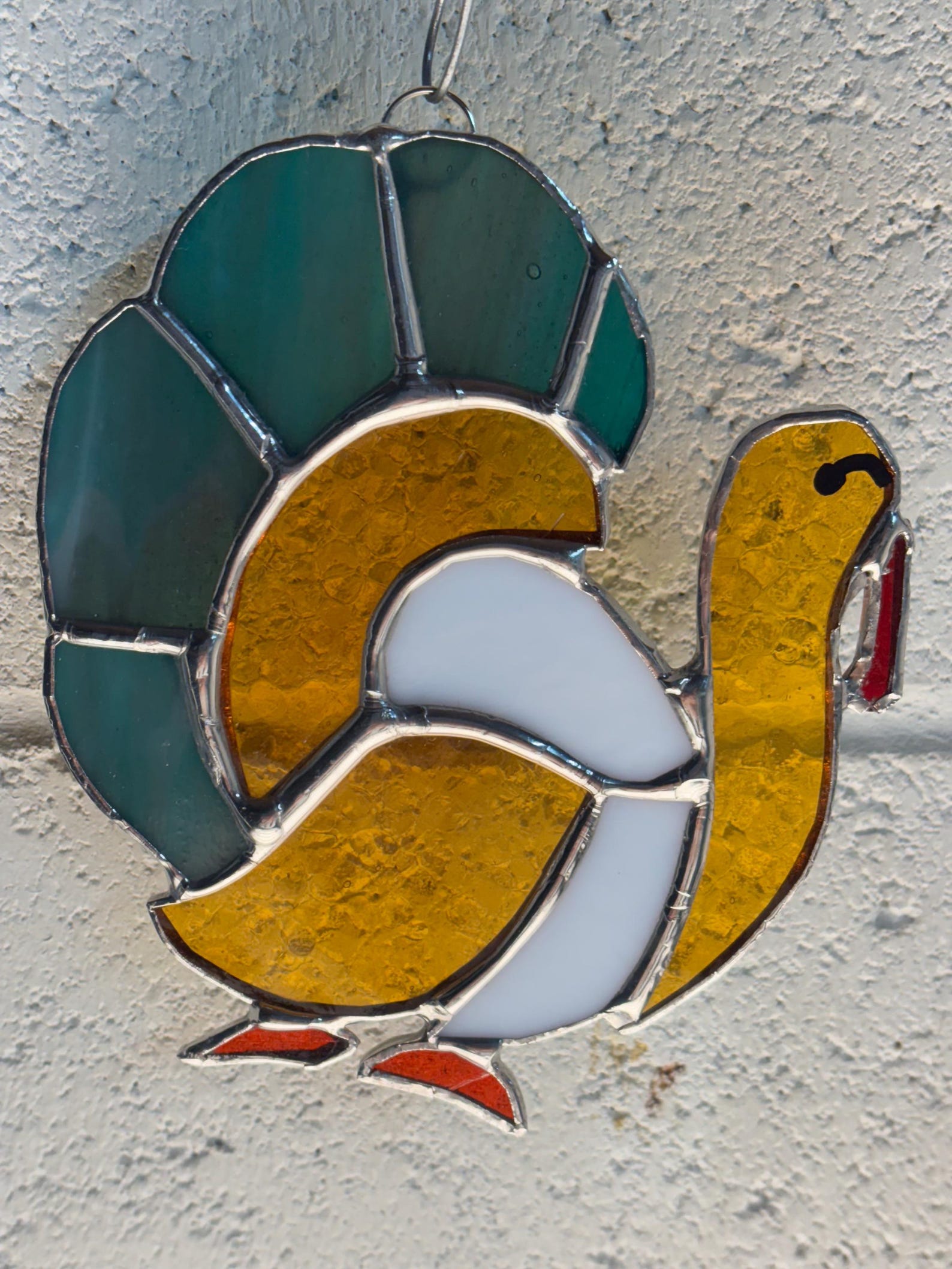 Small Stained Glass Turkey - Etsy