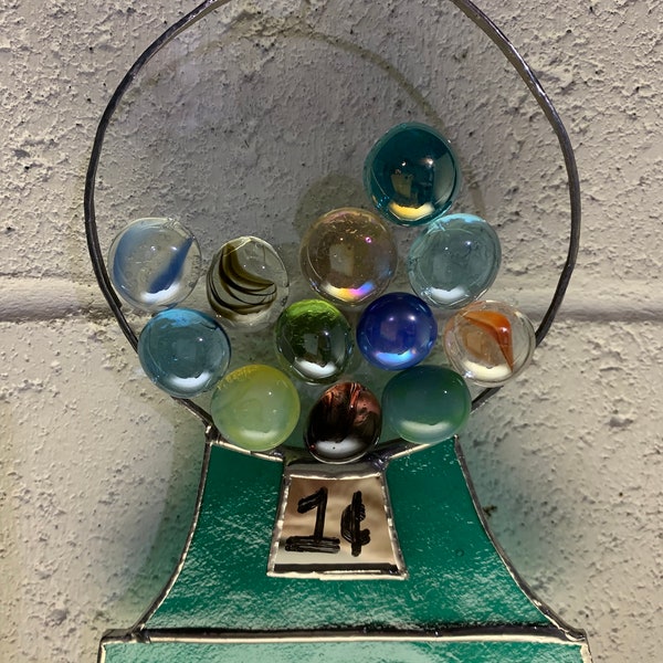 Gumball Machine Stained Glass - Etsy