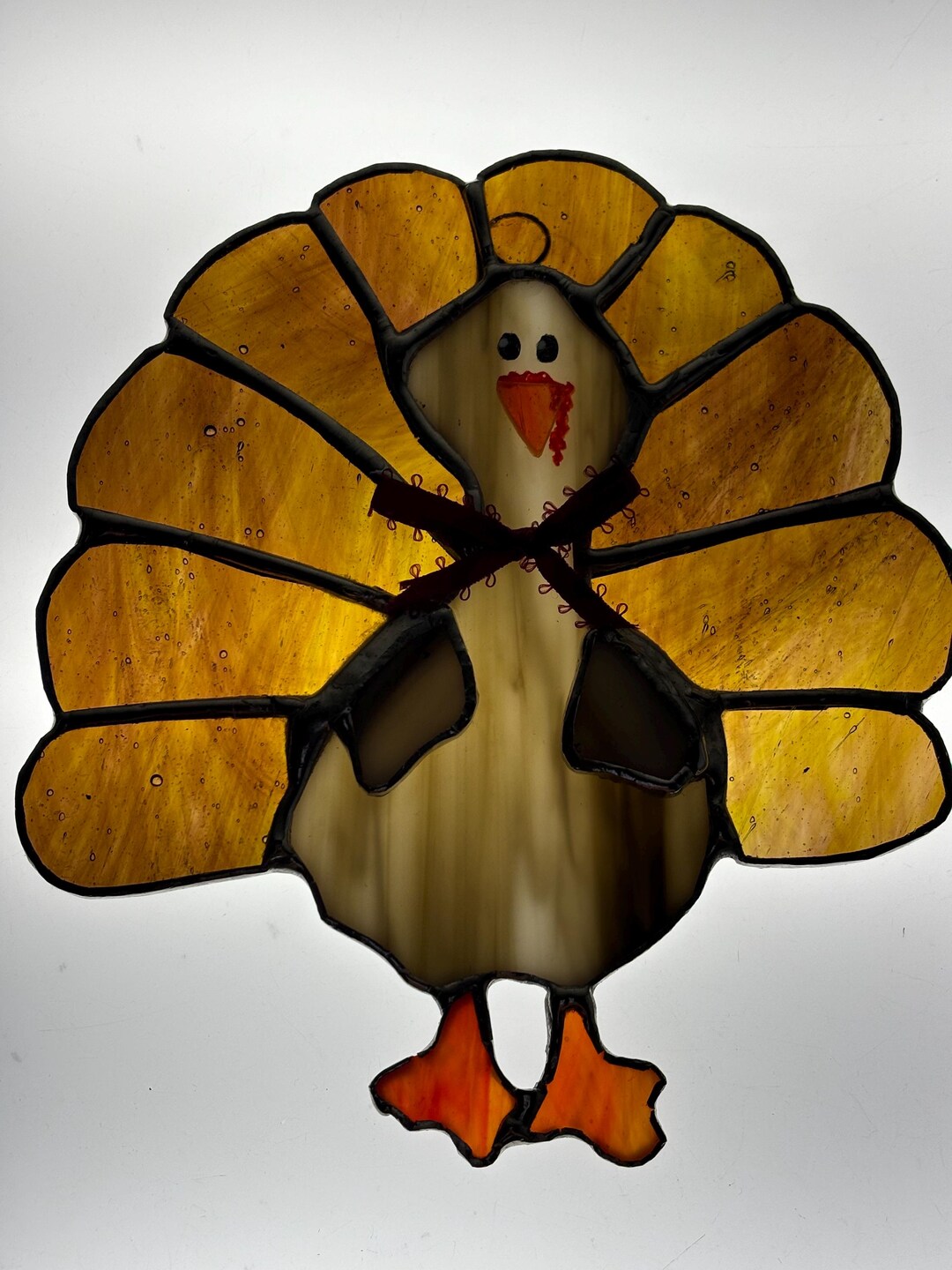Stained Glass Turkey - Etsy