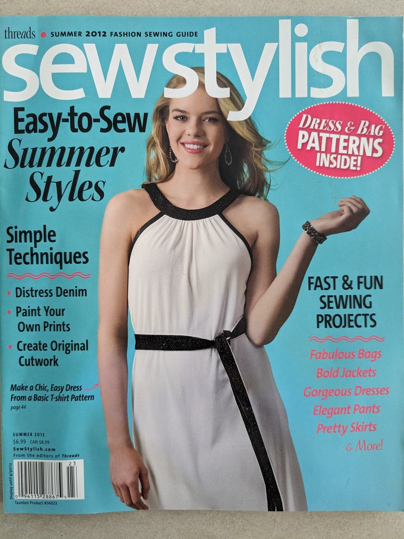 Sewstylish Summer 2012 Magazine - Etsy