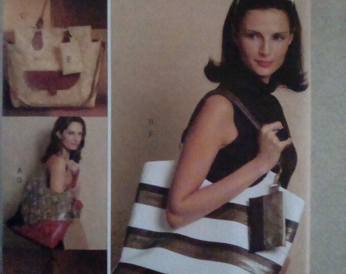 Tote Bag Sewing Pattern by Mccalls - Kay Whitt Design Pattern #M5944 - Etsy