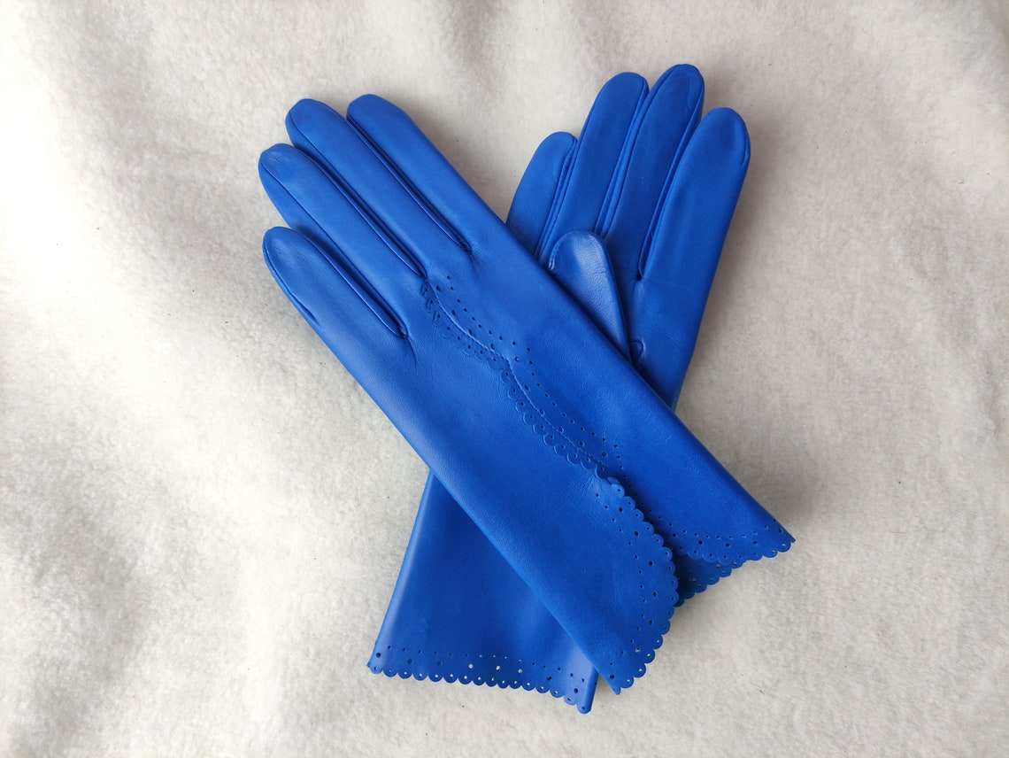 Unlined Leather Gloves Handmade Ladies Gloves Gloves for | Etsy