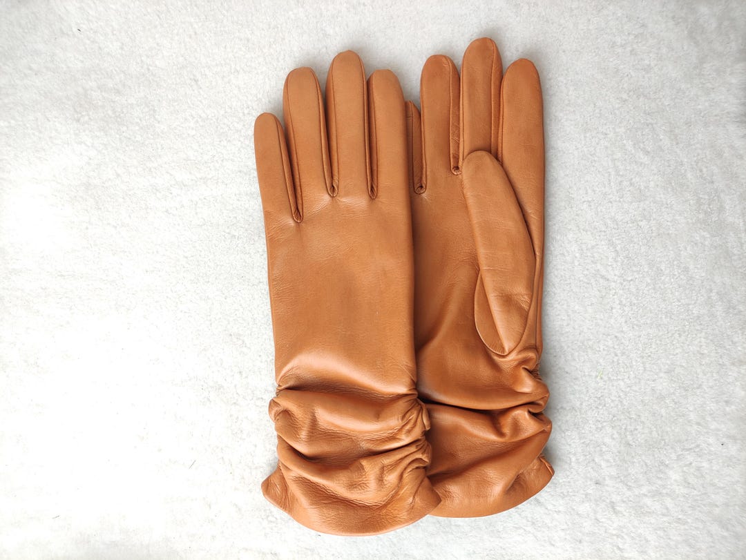 Cashmere / Silk Lined Leather Gloves Handmade Ladies Gloves Gloves for ...