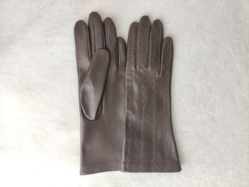 Unlined Leather Gloves Handmade Ladies Gloves Gloves for - Etsy
