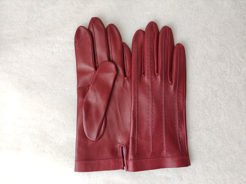 Men Unlined Leather Gloves Gloves for Driving Best Gift for - Etsy