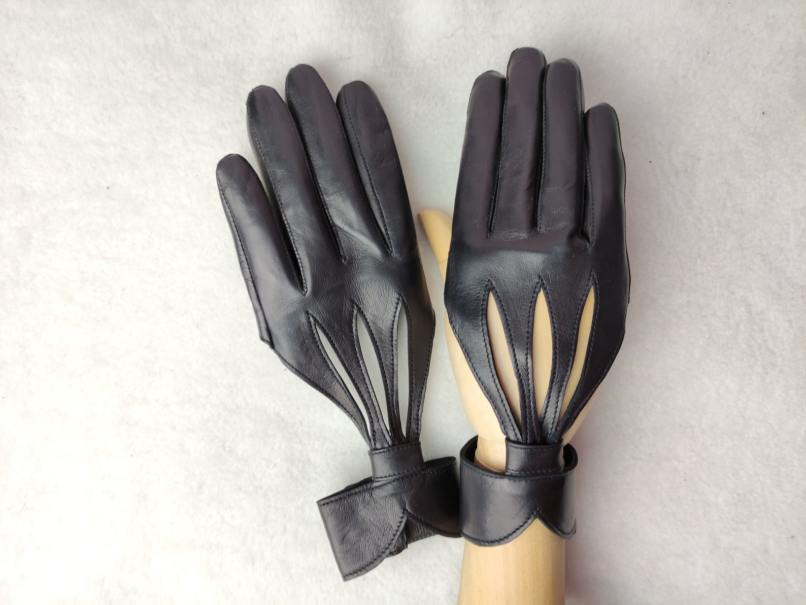 Unlined Leather Gloves Handmade Ladies Gloves Gloves for | Etsy